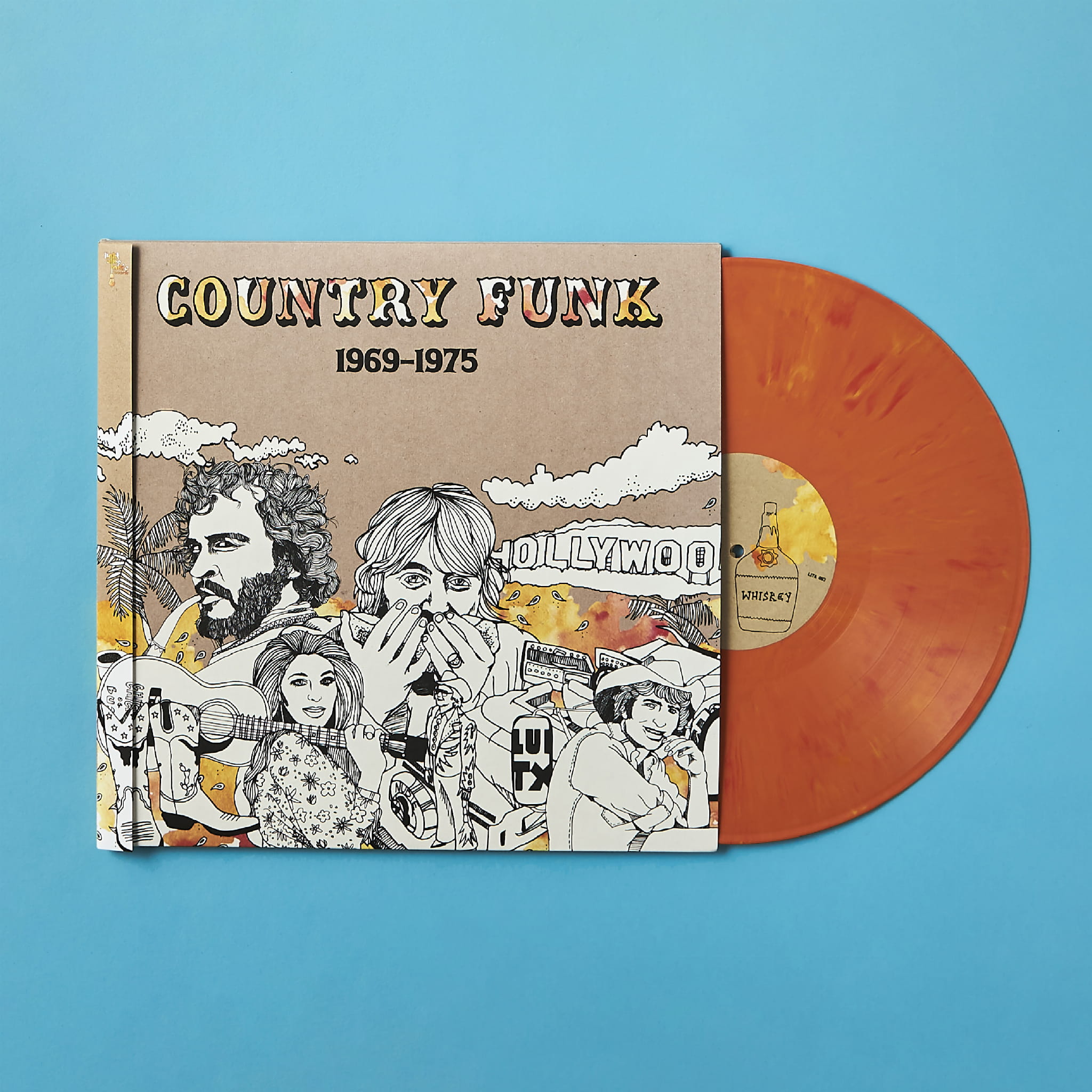 Country Funk 1969-1975 (ORANGE SWIRL 2xLP) OnVinylStore