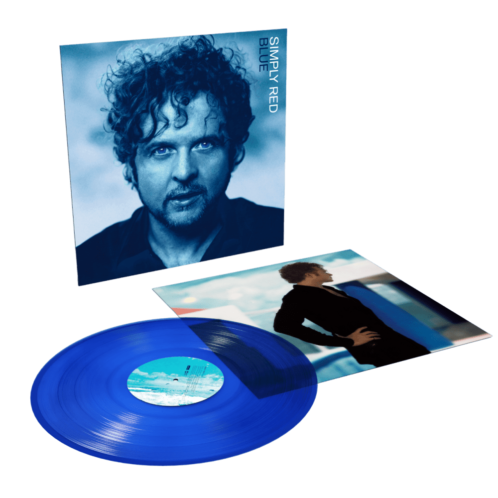 SIMPLY RED Blue (2023 NATIONAL ALBUM DAY COLOR ECO VINYL LP) OnVinylStore
