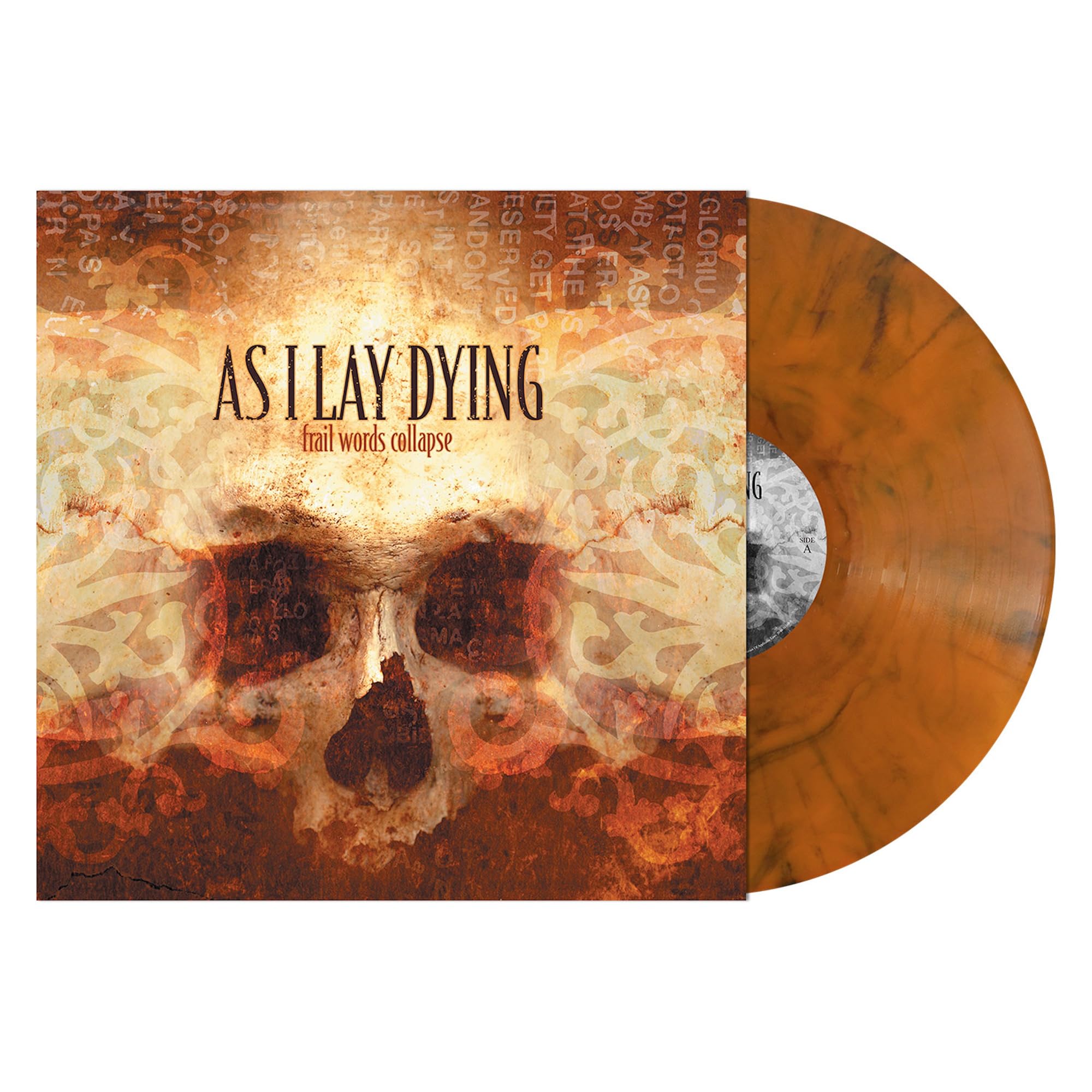 AS I LAY DYING - FRAIL WORDS COLLAPSE (ORANGE SMOKE VINYL) OnVinylStore