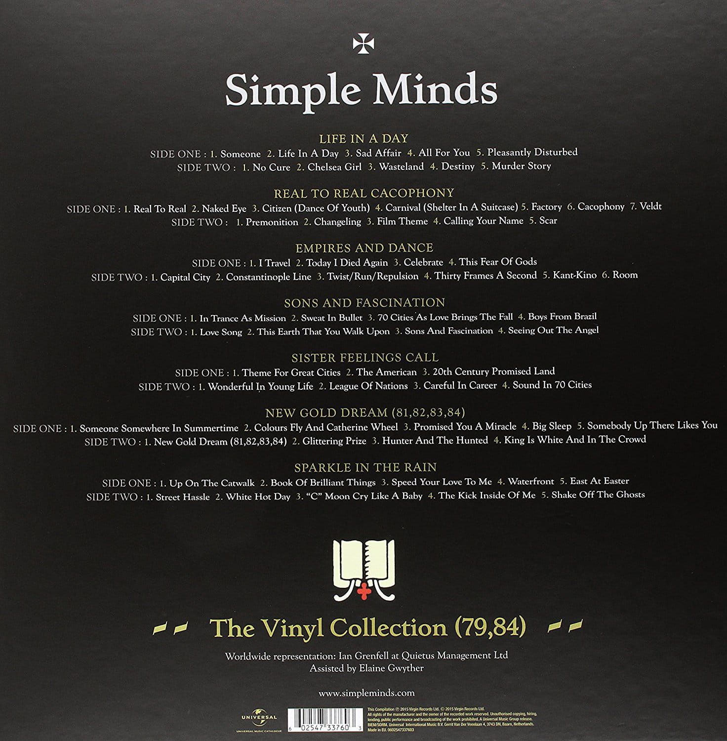 SIMPLE MINDS The Vinyl Collection 1979 -85 - 7xLP 180g BOX OnVinylStore