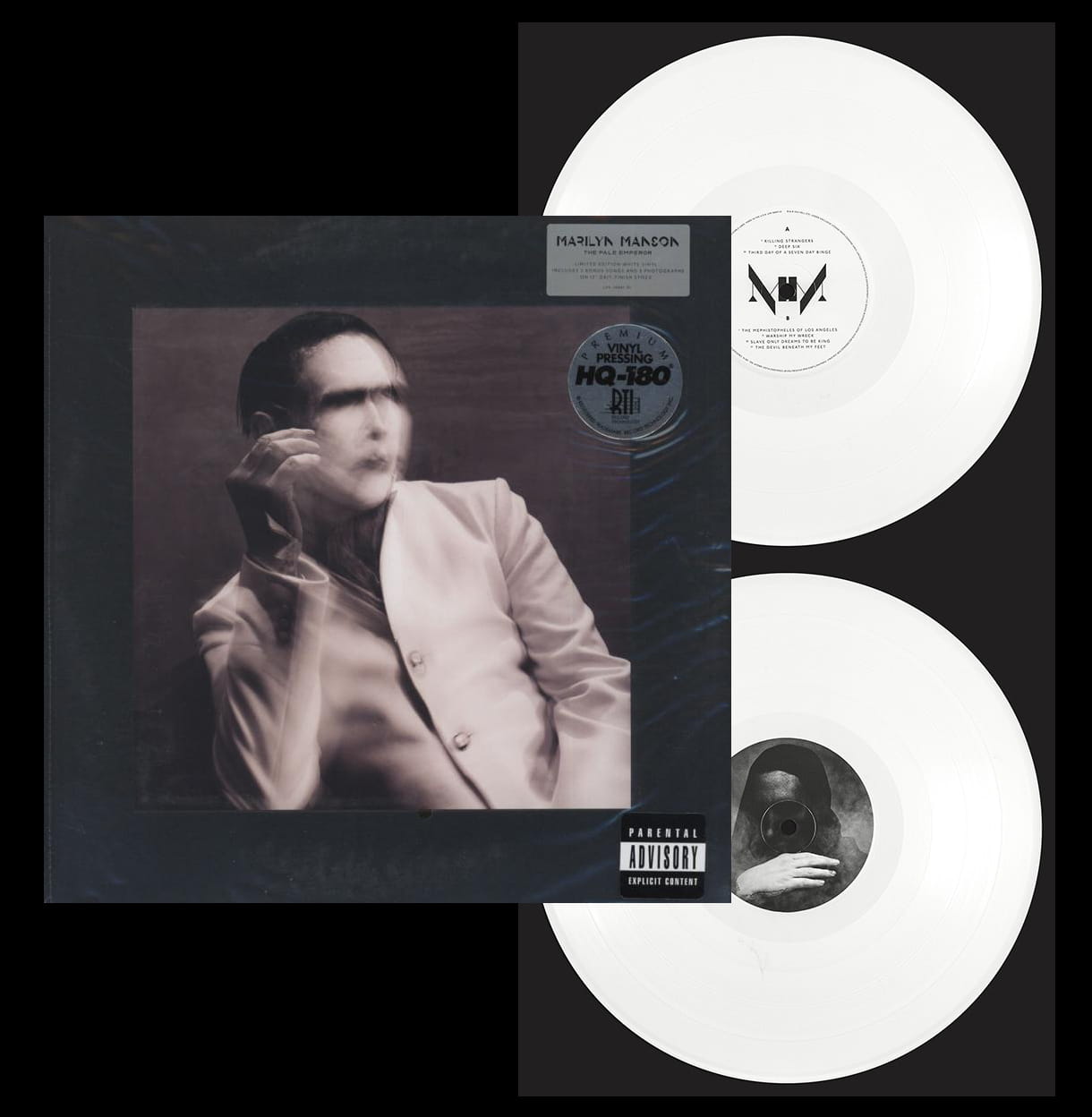 MARILYN MANSON Pale Emperor RTI 2xLP HQ180 (WHITE VINYL) OnVinylStore